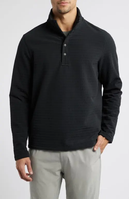 FREE FLY Bonded Grid Fleece Pullover - Black