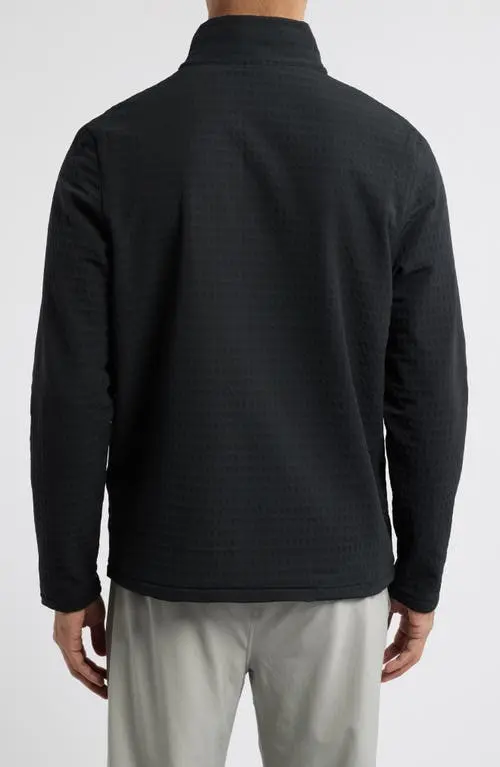 FREE FLY Bonded Grid Fleece Pullover - Black