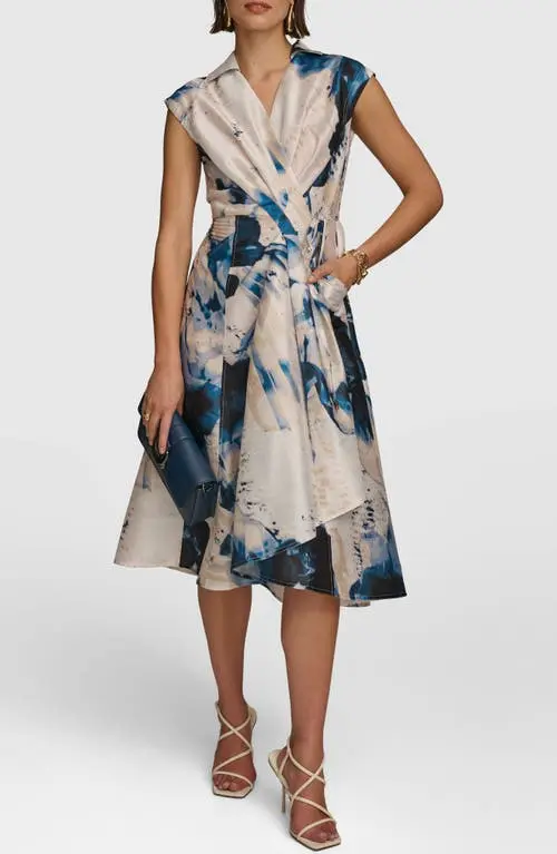 white christmas dresses Donna Karan New York Women's Strapless Ruffle Gown, Champagne, 6 main image 0