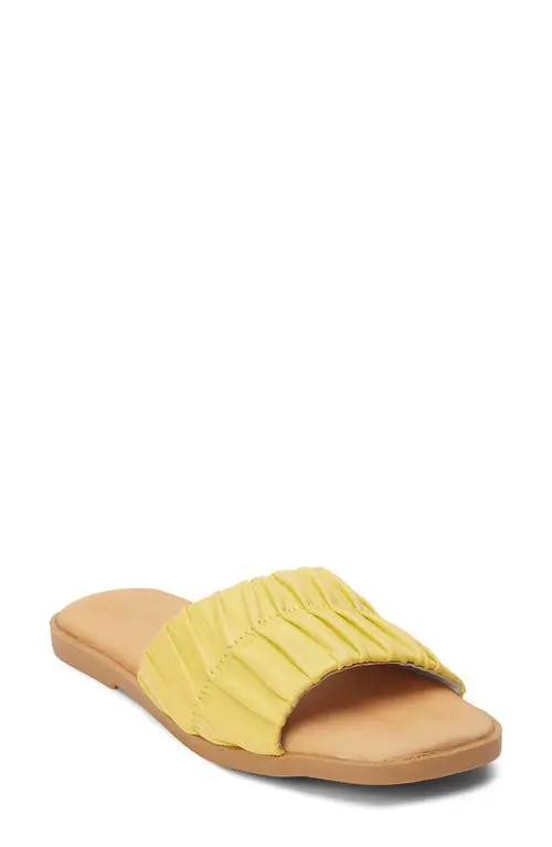 Matisse Viva Slide Sandal - Yellow