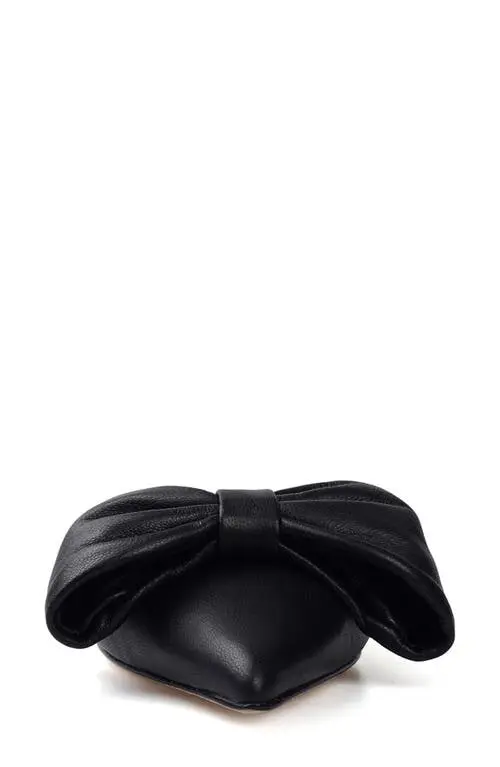 ZIGI Mane Bow Mule - Black