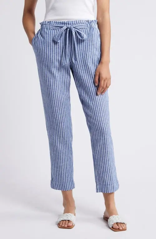 BEACHLUNCHLOUNGE Giavanna Stripe Tapered Pants