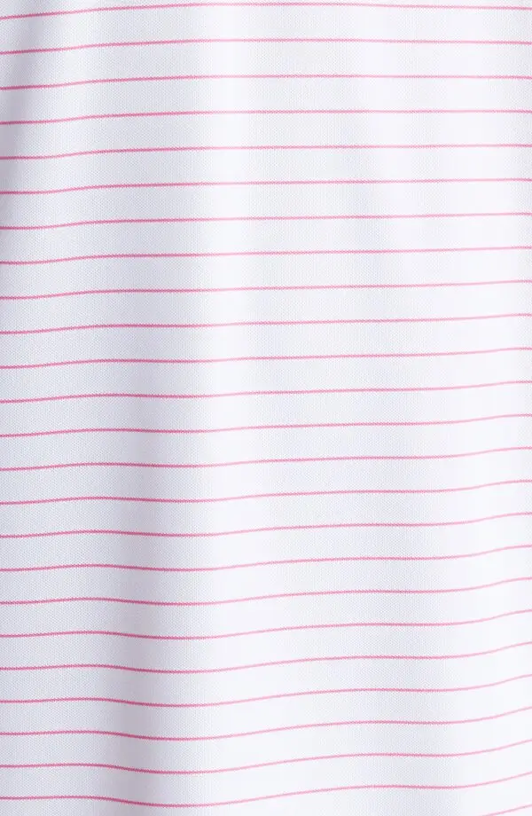 Peter Millar Crown Crafted Fitz Stripe Performance Mesh Polo
