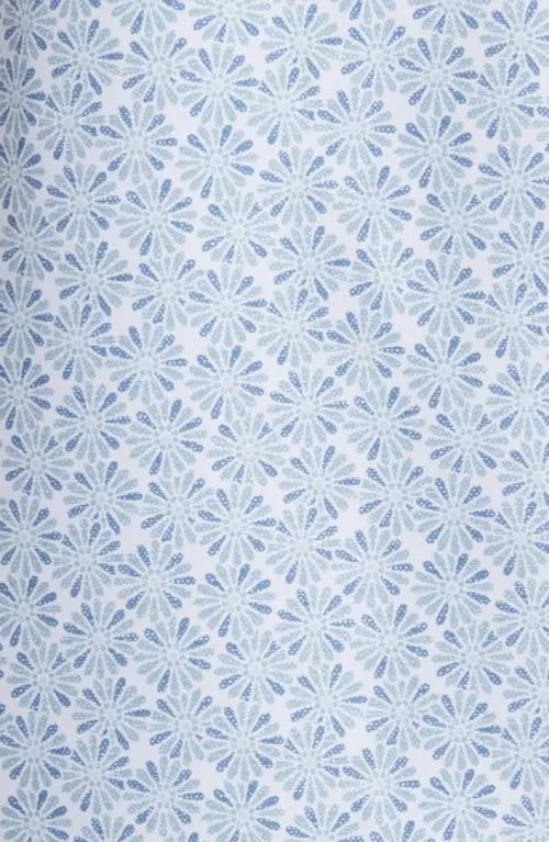 Travis Mathew Country Mile Short Sleeve Button-up Shirt - White