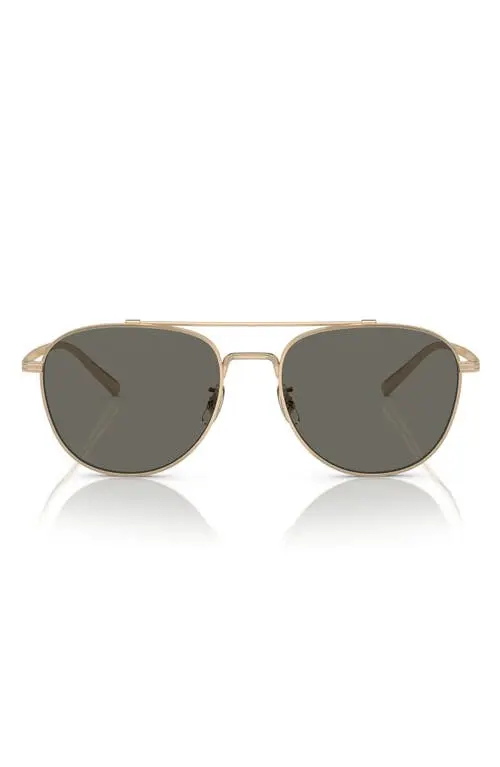 Oliver Spencer Rivetti 55mm Pilot Sunglasses
