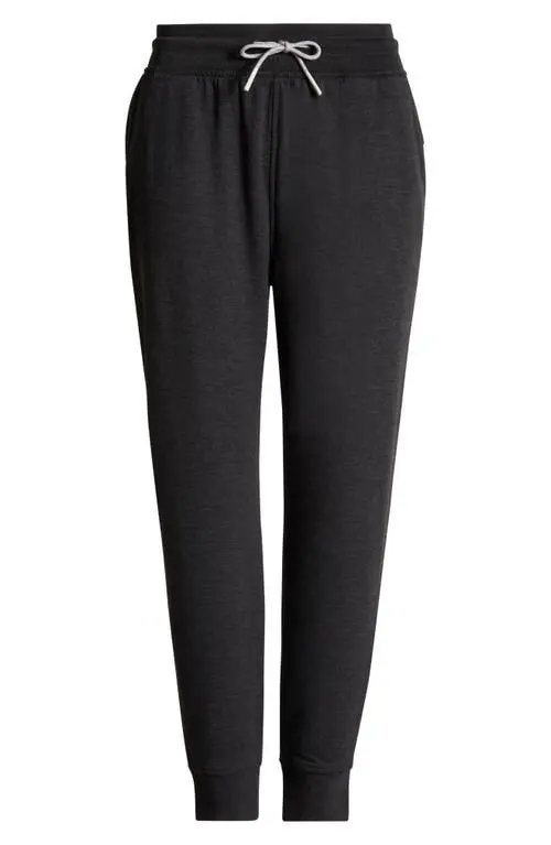 FREE FLY Brushed Fleece Joggers - Heather Black