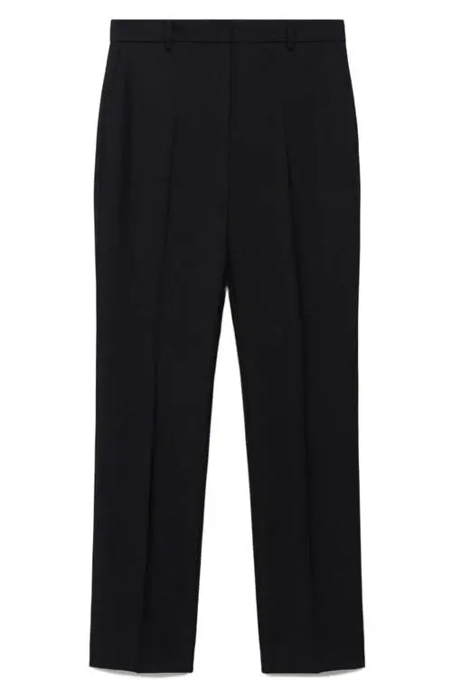 Mango Straight Leg Suit Trousers