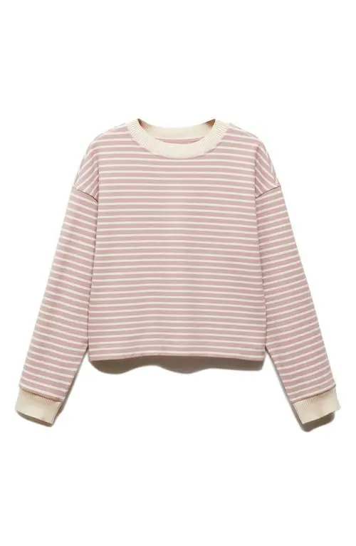Mango Striped Sweatshirt