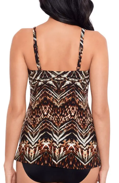 MIRACLESUIT® Tigress Gala Underwire Tankini Top