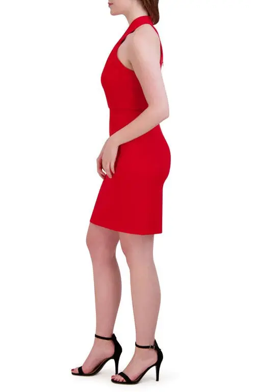 Julia Jordan Halter Neck Sheath Dress