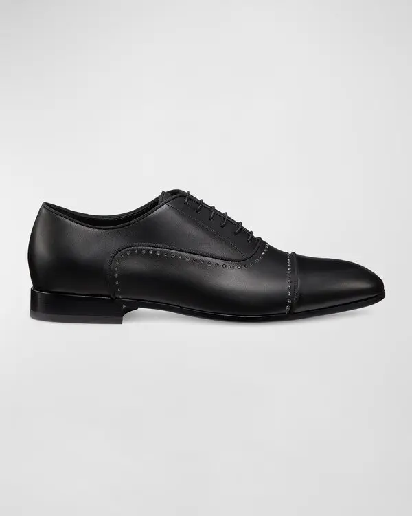Stuart Weitzman Premiere Party Cap-Toe Oxford Loafers  display picture 2