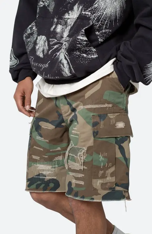Mnml Distressed Cargo Shorts