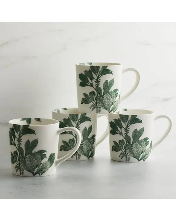 CASKATA Arbor Mugs, Set Of 4 - Green