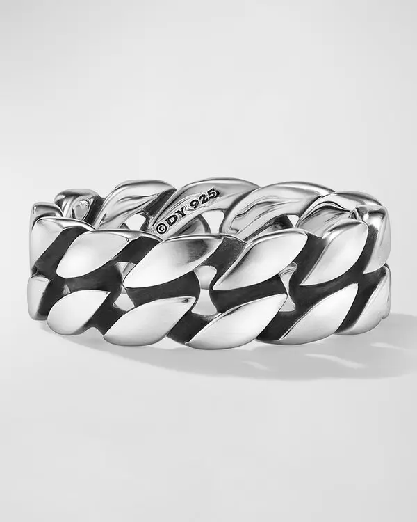 David Yurman Curb Chain Ring - Ss