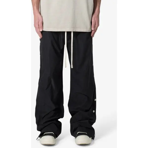 Mnml Oversize Side Snap Nylon Pants