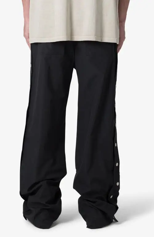 Mnml Oversize Side Snap Nylon Pants