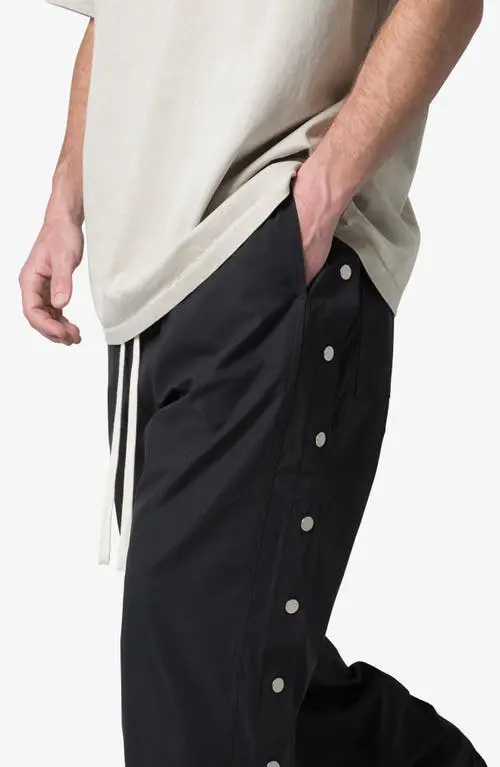 Mnml Oversize Side Snap Nylon Pants