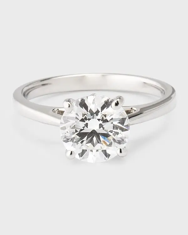 Neiman Marcus Lab Grown Diamond Solitaire Ring - Platinum