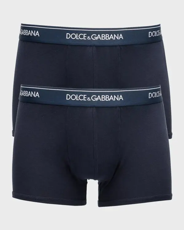 Dolce & Gabbana Apos;s Logo Band 2-pack Boxer Briefs