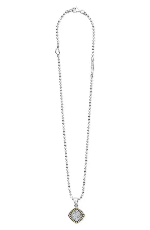 Lagos Rittenhouse Diamond Pavé Pendant Necklace