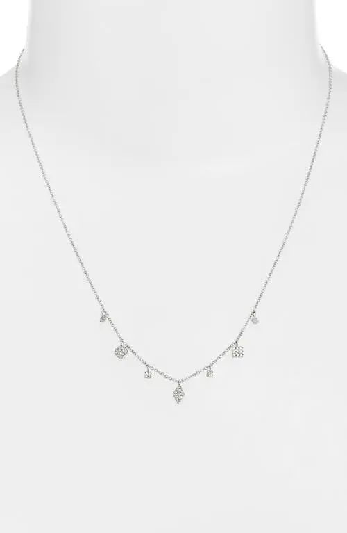Meira T Diamond Charms Necklace