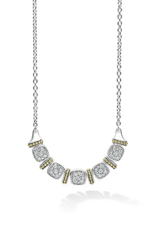 Lagos Rittenhouse Diamond Pavé Pendant Necklace - Silver