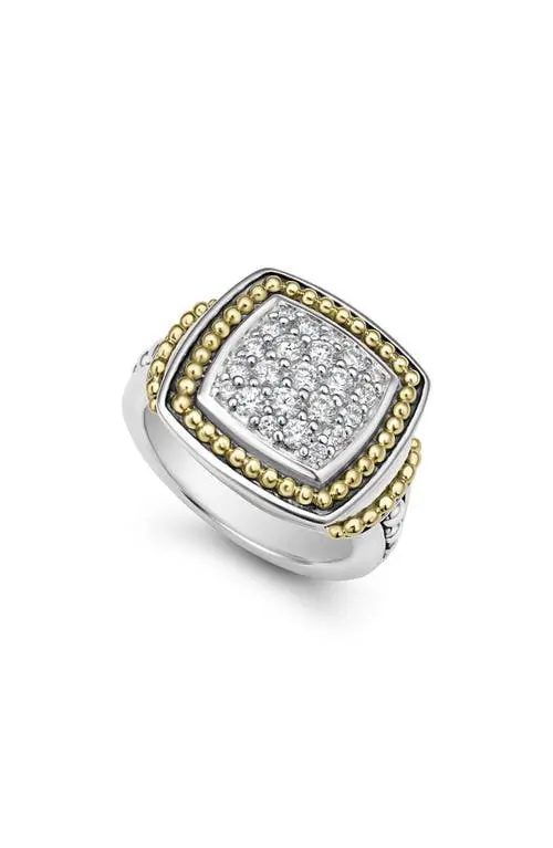 Lagos Rittenhouse Diamond Pavé Ring - Silver