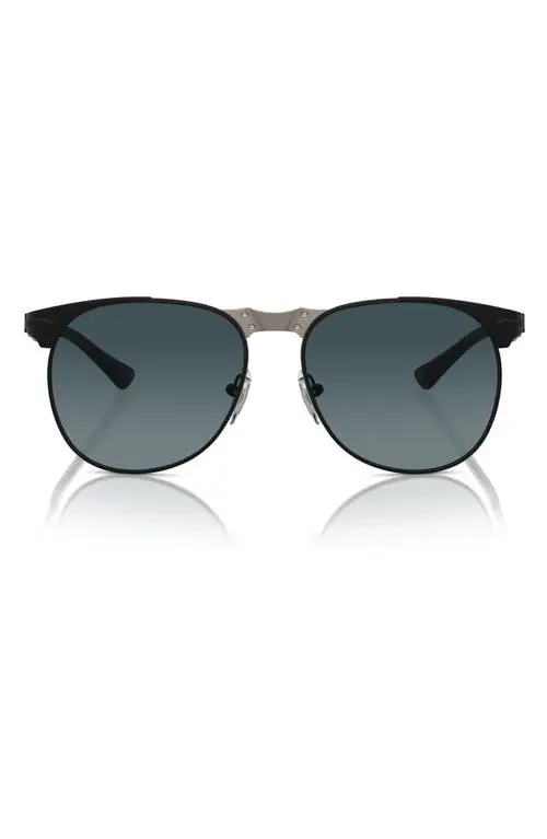 Persol 56mm Gradient Polarized Sunglasses