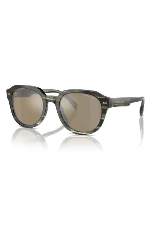 Michael Kors Eger Round Sunglasses