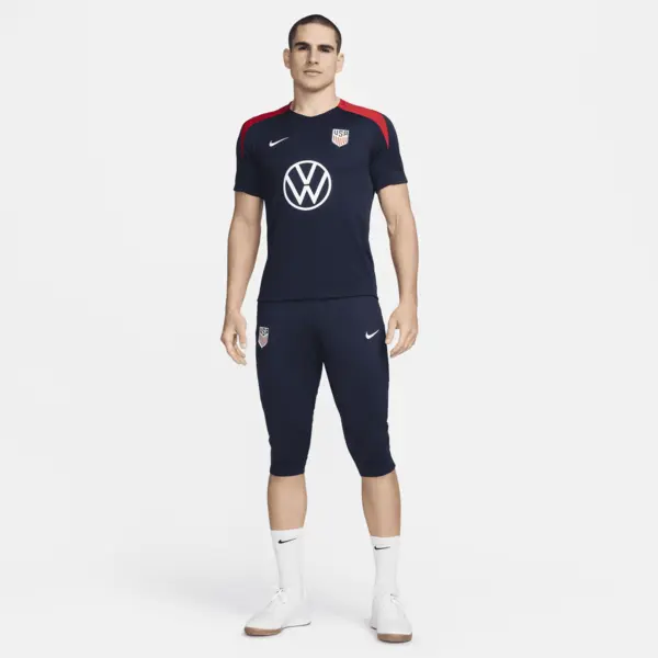 Nike Usmnt Strike Dri-fit Soccer 3/4 Pants