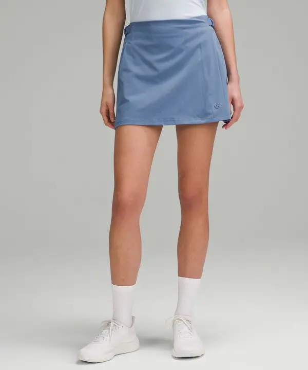 Lululemon Wrap-front Mid-rise Golf Skirt