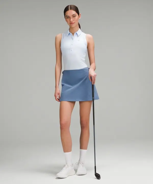 Lululemon Wrap-front Mid-rise Golf Skirt