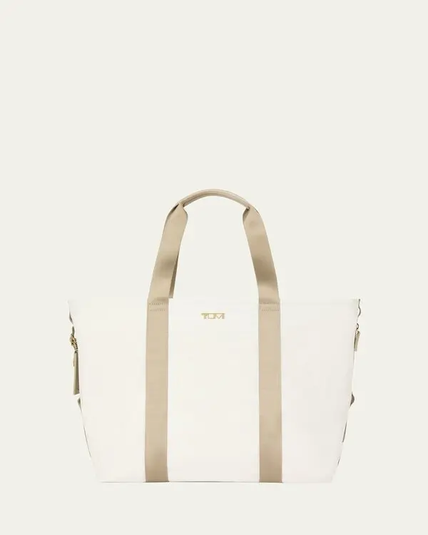Tumi Essential Medium East-west Tote Bag - Off White/tan