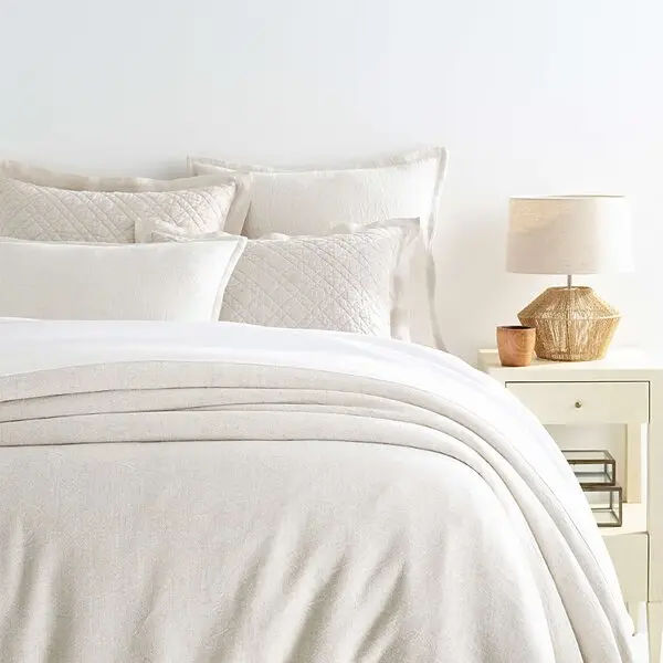 ANNIE SELKE Wilton Duvet Cover - Neutral