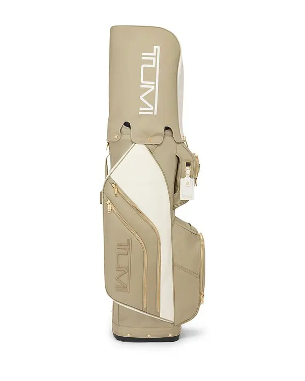 Tumi Golf Cart Bag - Off White/tan
