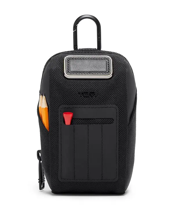 Tumi Golf Pouch With Tees - Black