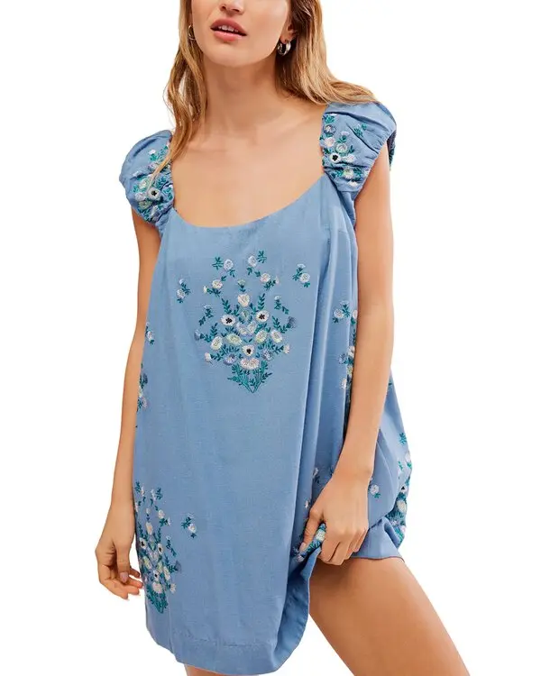 brochu walker havana mini dress Havana Mini Dress - Chambray