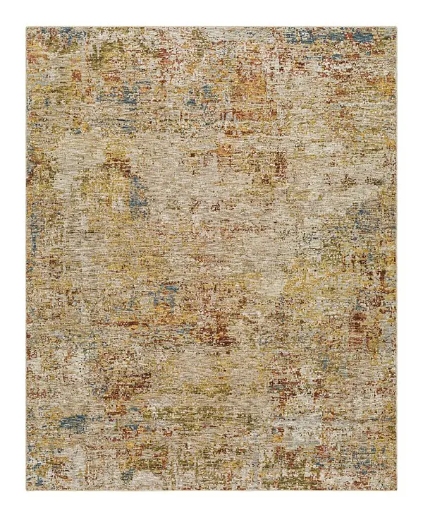 LIVABLISS Mona Lisa Mni-2300 Area Rug, 6'7 X 9'6 - Rust/brown