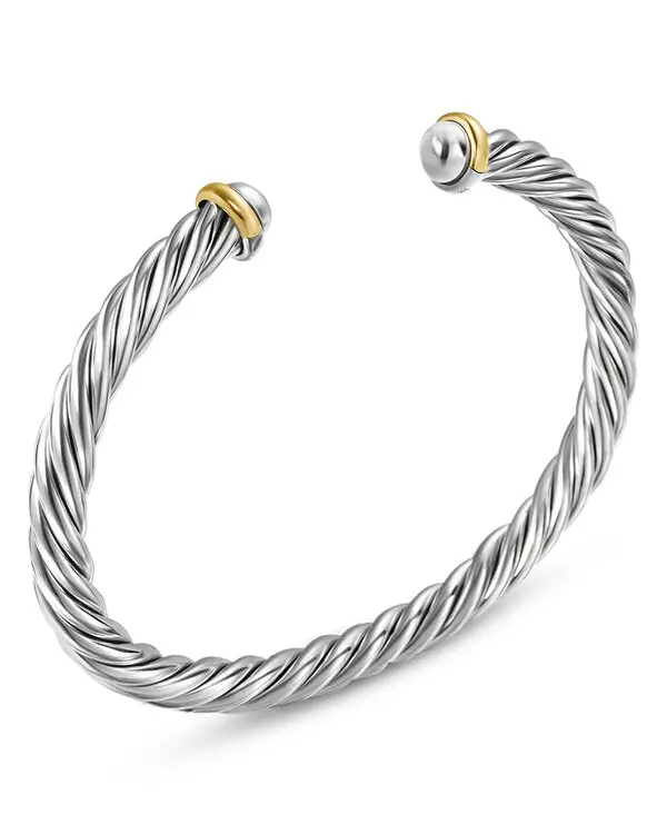 David Yurman Cable Cuff Bracelet - Silver