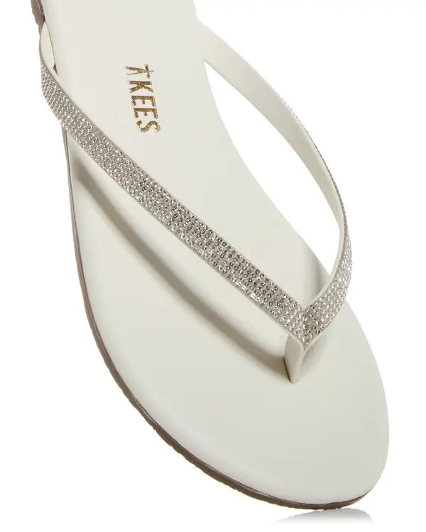 Tkees Lily Infinity Embellished Flip Flops