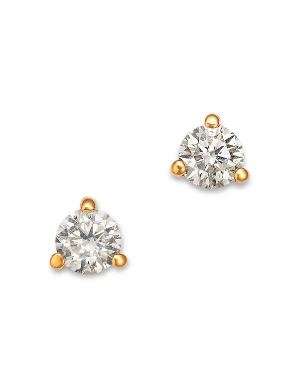Bloomingdale'S Diamond Stud Earrings, 0.40 Tcw - White/gold