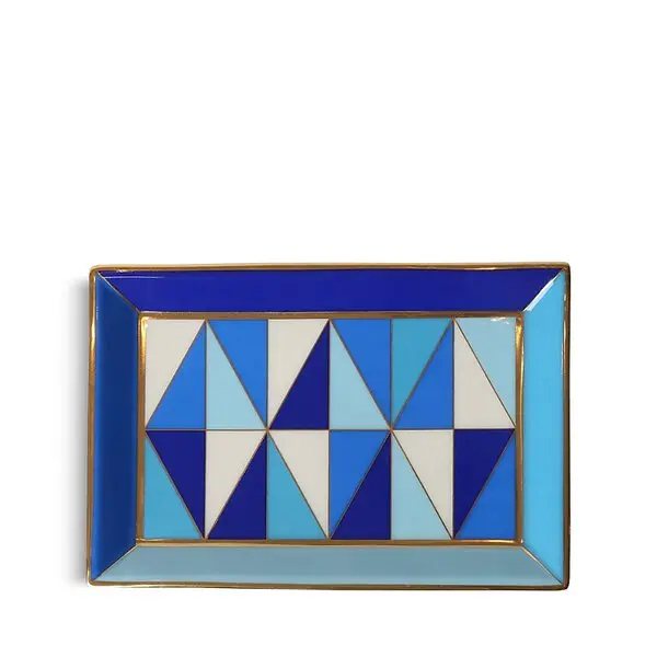 Jonathan Adler Sorrento Rectangle Tray - Blue