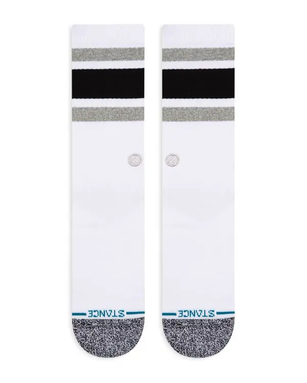 Stance Boyd Stripe Classic Socks - White