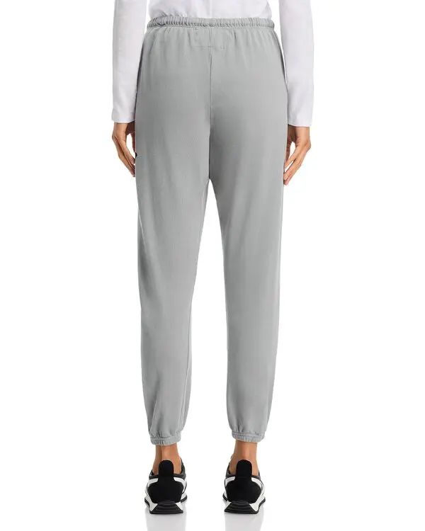 FREECITY Cotton Logo Sweatpants - Silver Cloud