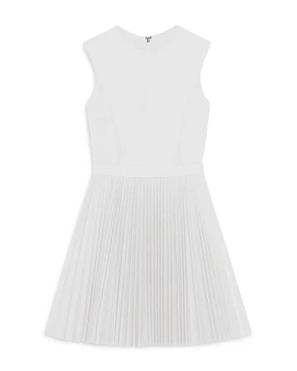 Theory Pleated Mini Dress