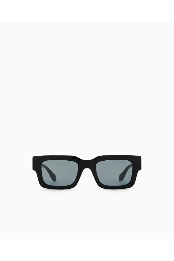 Giorgio Armani Rectangular Sunglasses - Black