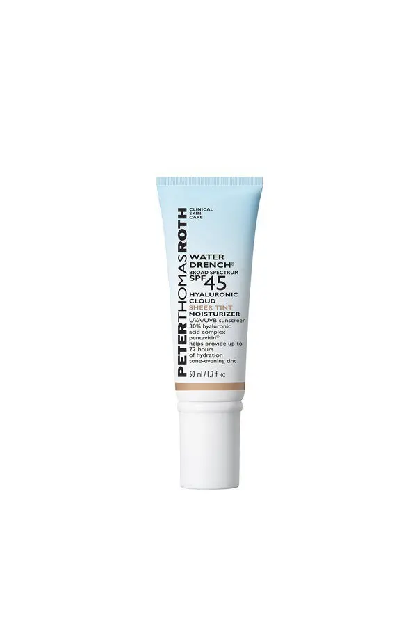 PETER THOMAS ROTH Water Drench Broad Spectrum Spf 45 Hyaluronic Cloud Sheer Tint Moisturizer - Red