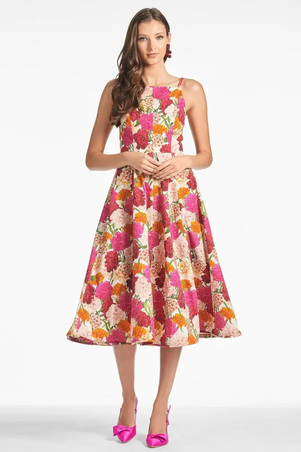 Sachin & Babi Jacinta Floral Print Dress