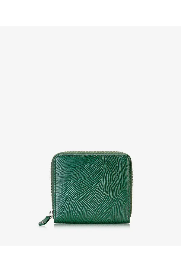 Gigi New York Medium Zip Around Wallet - Green