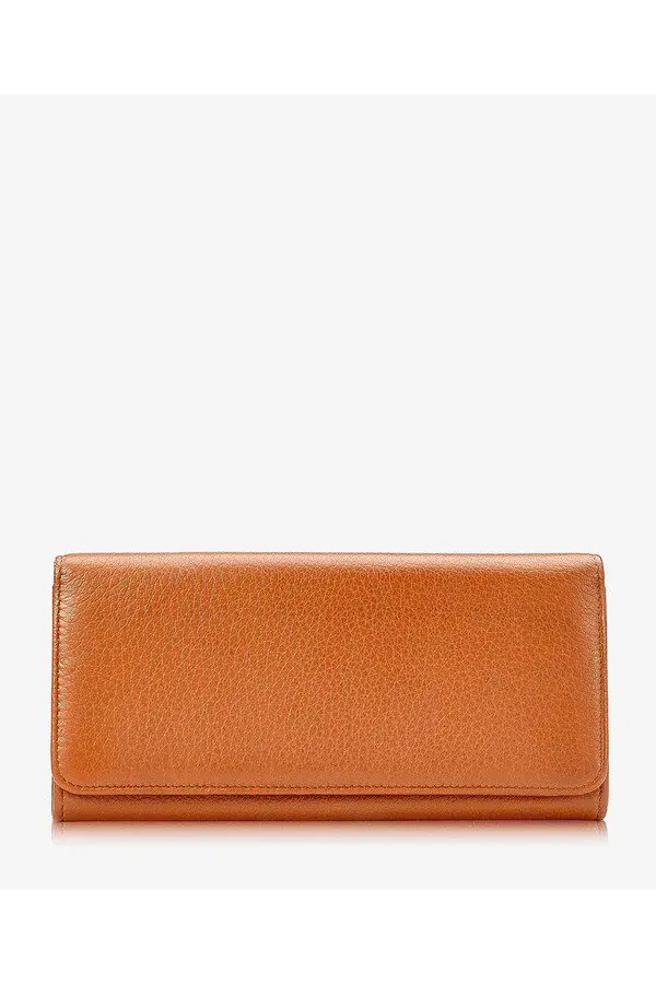 Gigi New York Large Foldover Wallet - Red